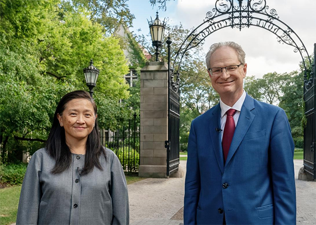 President Alivisatos and Provost Lee welcome back UChicago community